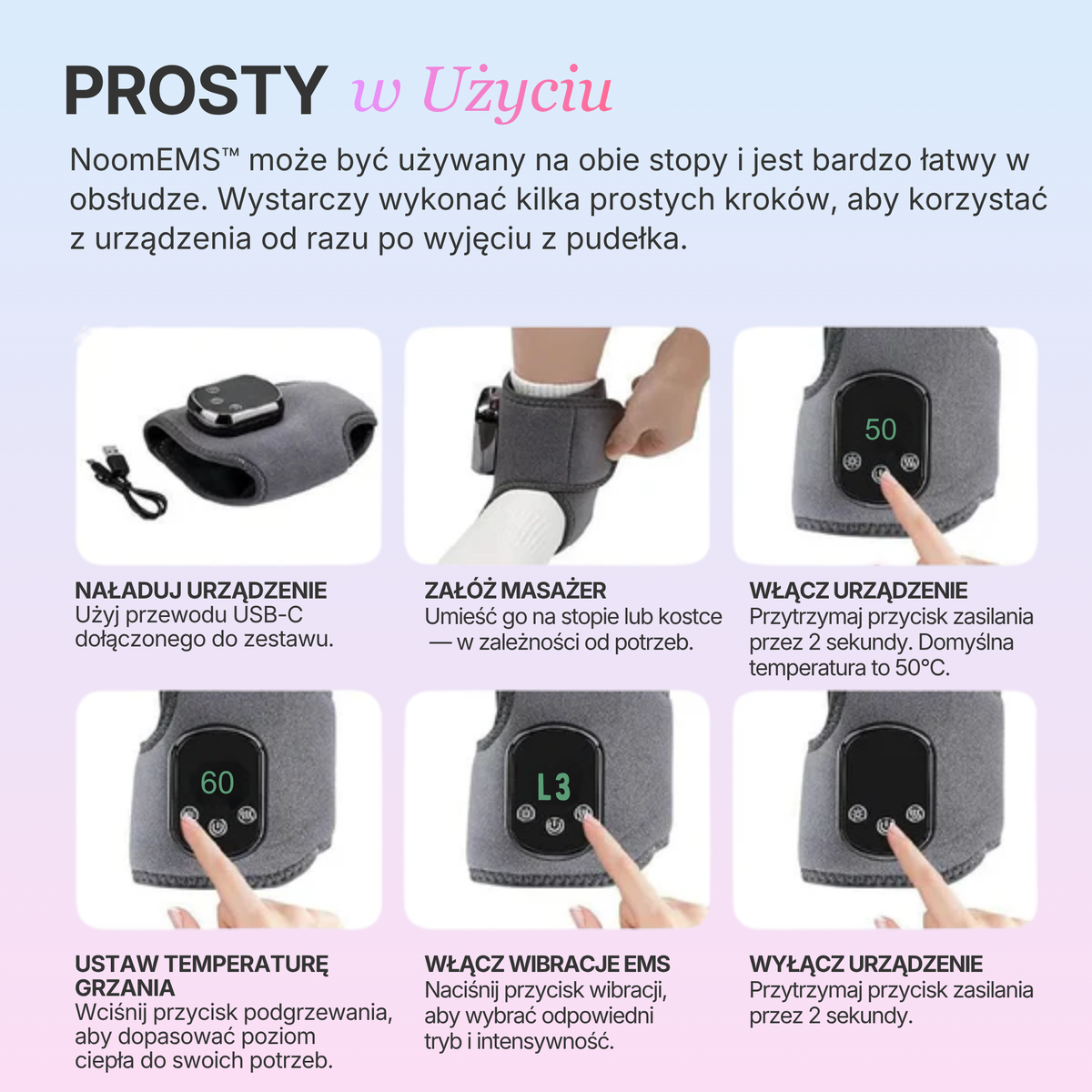 Urządzenie EMS Noom™ – Noom.pl